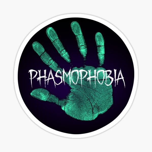 "Phasmophobia" Sticker by ChuteMe | Redbubble