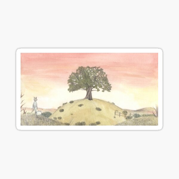 "Cousin Kristofferson Arrives" Sticker by bernardmyrtle | Redbubble