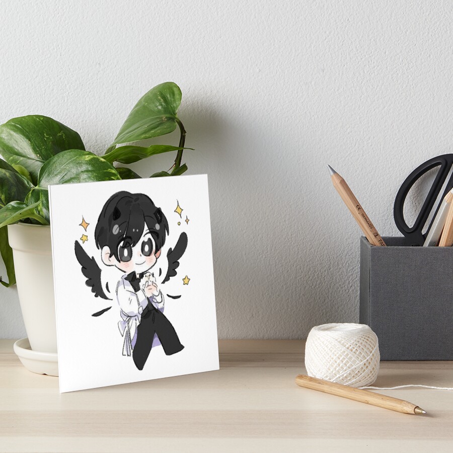 "Cute Chibi Kim Dokja - Omniscient readers viewpoint" Art Board Print ...