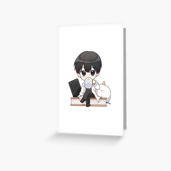 "Cute Chibi Kim Dokja - Omniscient readers viewpoint" Greeting Card by ...