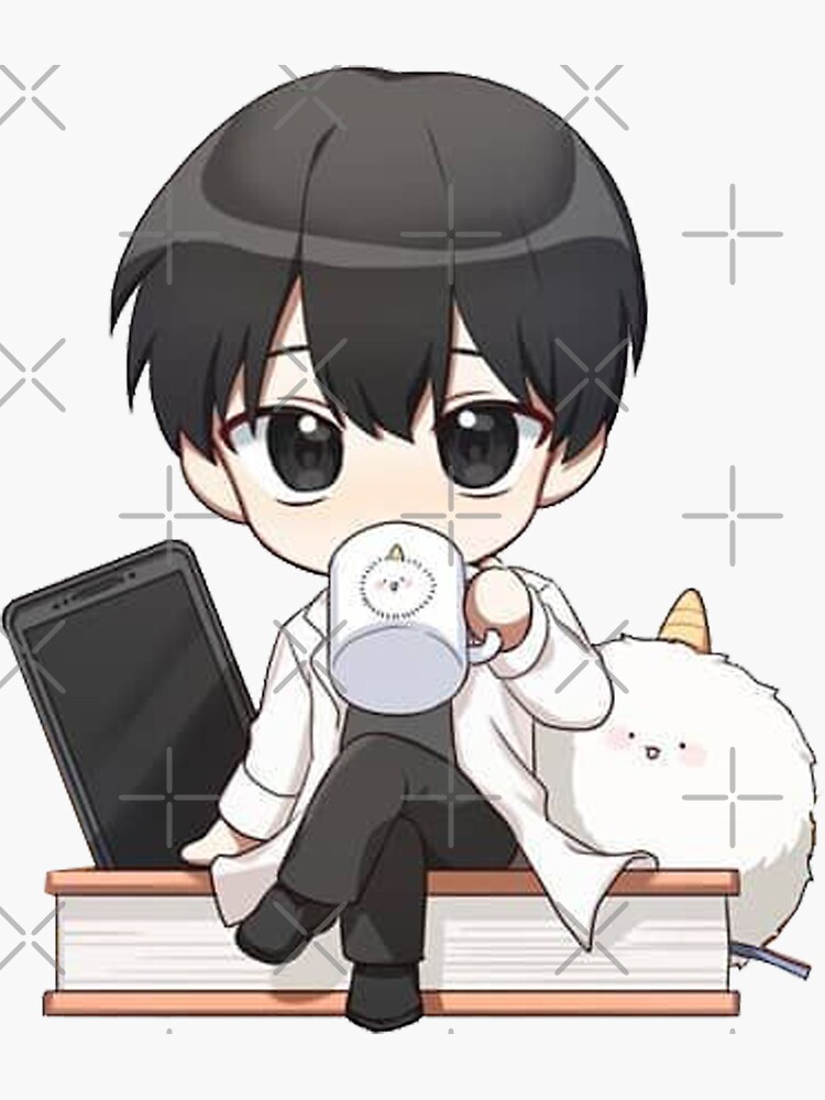 "Cute Chibi Kim Dokja - Omniscient readers viewpoint" Sticker for Sale ...