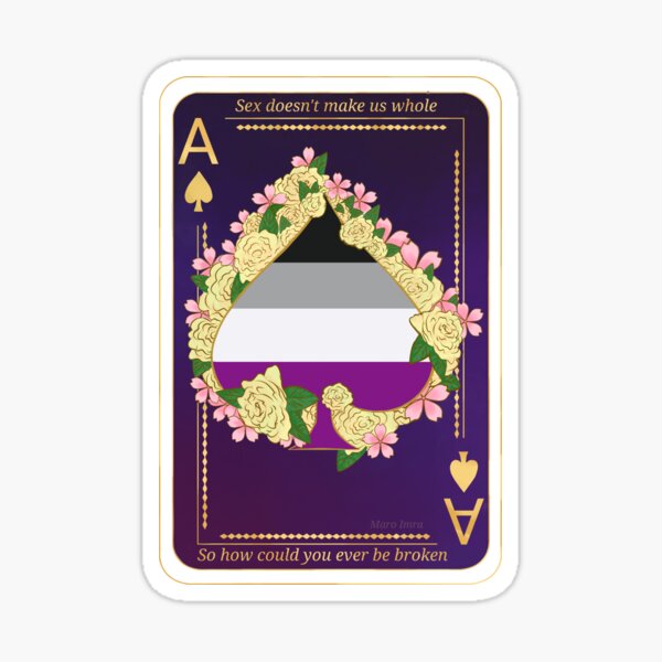 "Ace pride sticker !" Sticker by ImraMaro | Redbubble