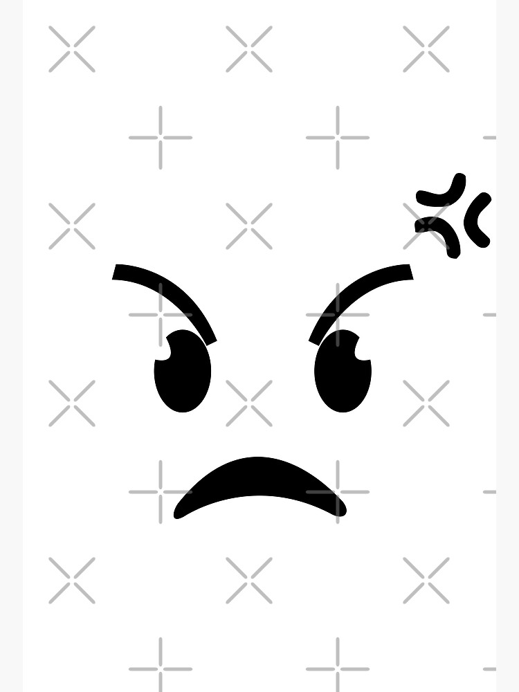 "Kanel Joseph Merch Angry Face Logo" Art Print for Sale by MaherCoShop ...