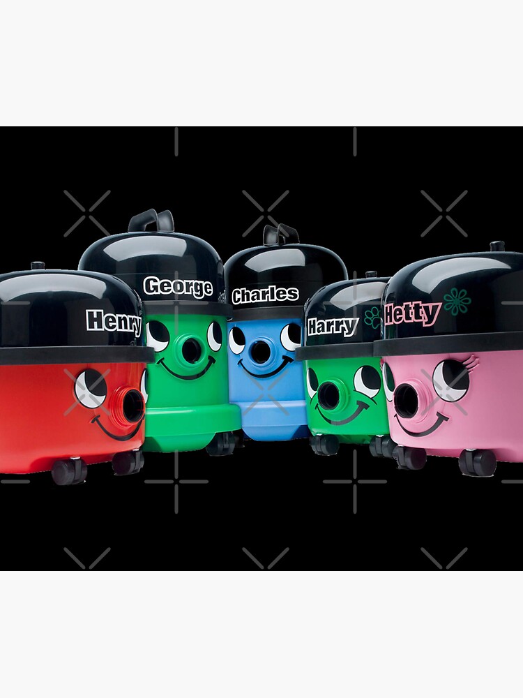"Henry Hoover and Friends" Sticker by TJoyboy | Redbubble