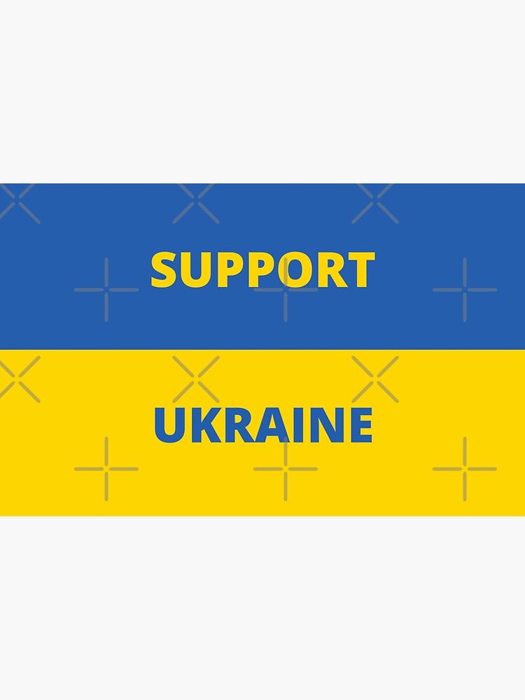 "Support Ukraine Sticker, Support Ukraine Magnet" Sticker for Sale by ...
