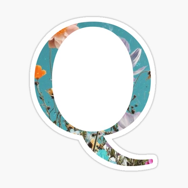 "Letter Q" Sticker by zoology-student | Redbubble