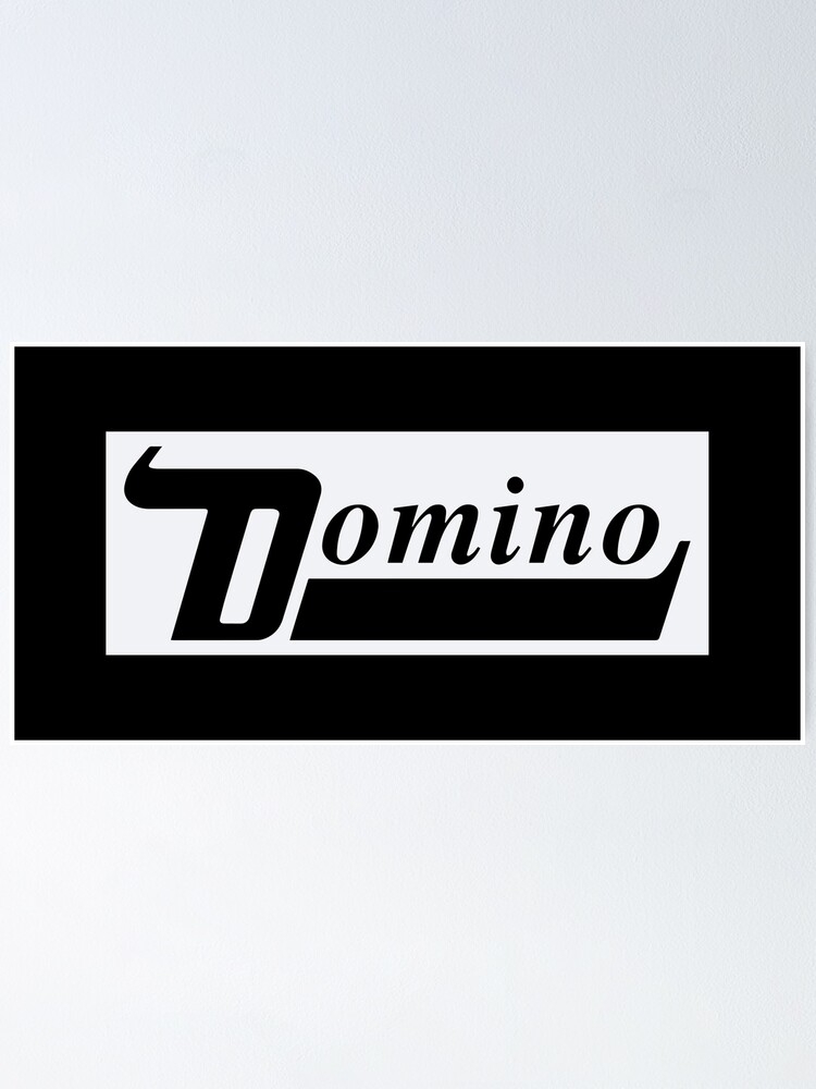 "Domino Records Merch" Poster by Y2Kmart | Redbubble