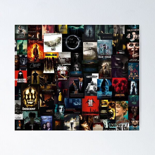 "Horror Movie Posters 2000s - 2010s" Poster for Sale by pinkmonkeybird ...