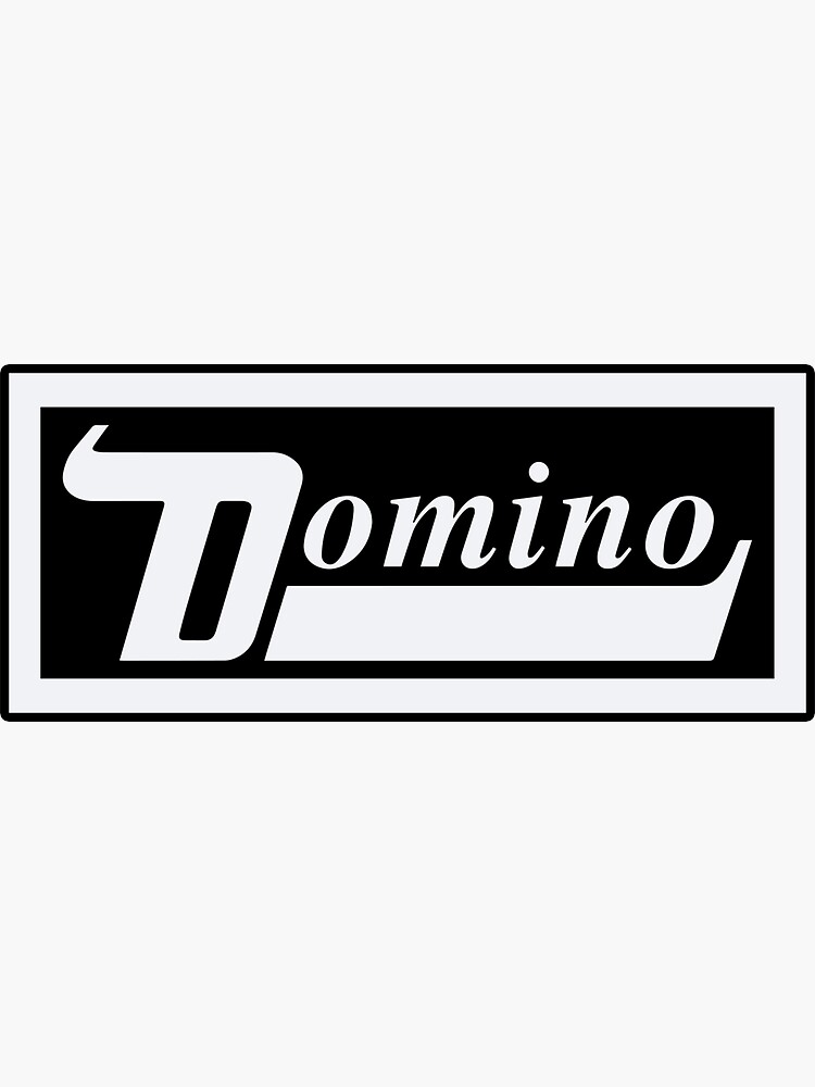 "Domino Records Merch 2" Sticker by Y2Kmart | Redbubble