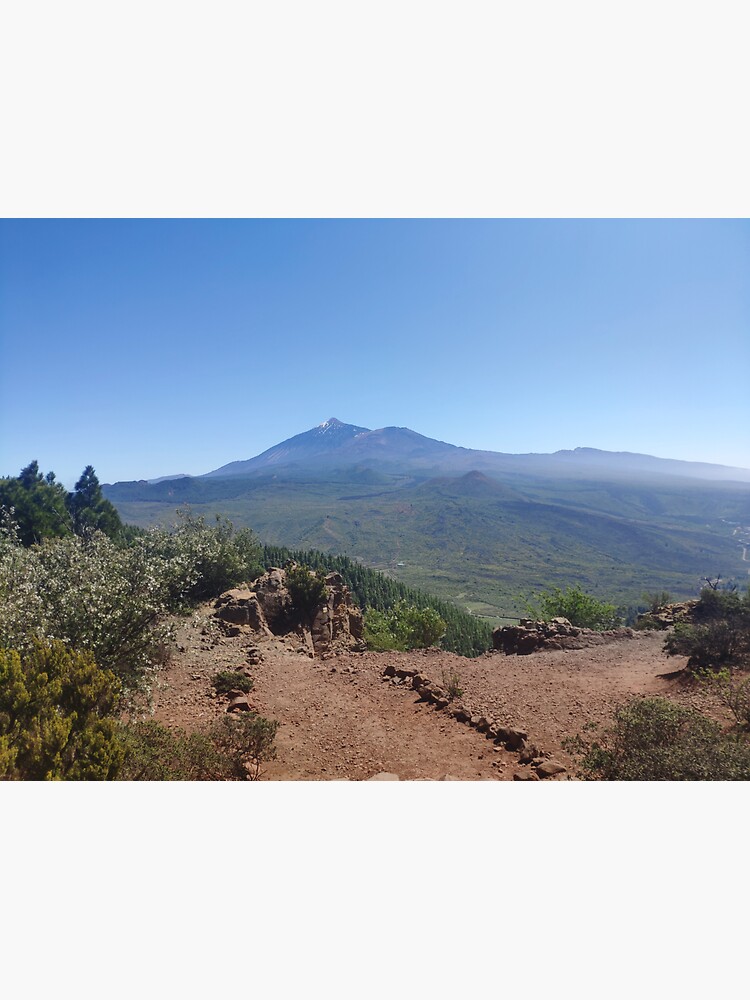 "View of the impressive Mount Teide on Tenerife during a hiking ...