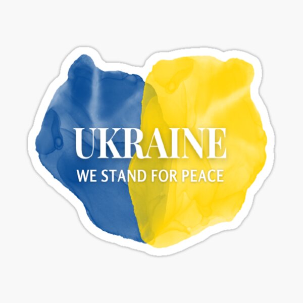 " Ukraine love love peace artist profit to Ukrainian army and refugee ...