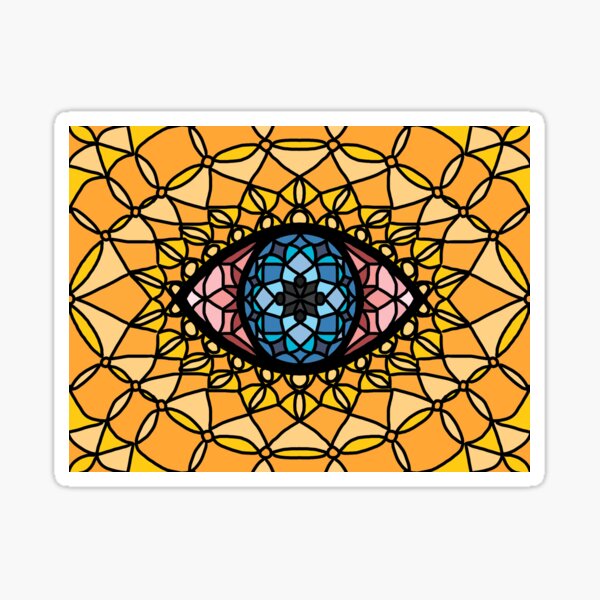 "kal-eye-doscope" Sticker by witchywomann | Redbubble