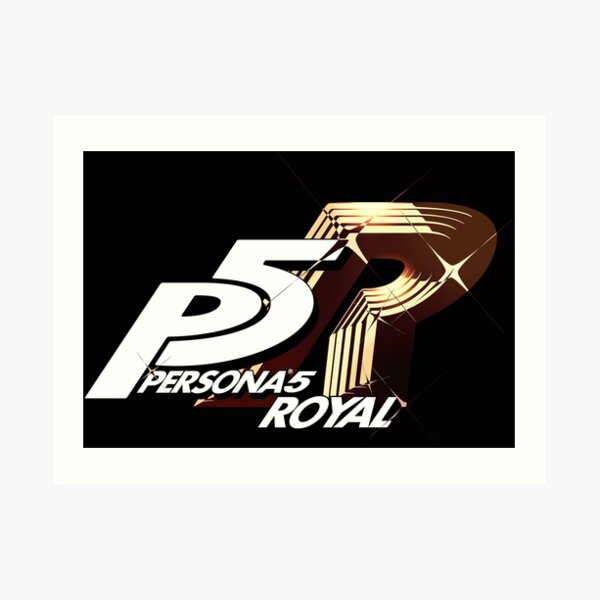 "Persona 5 Royal Logo" Art Print by FruimaStore | Redbubble