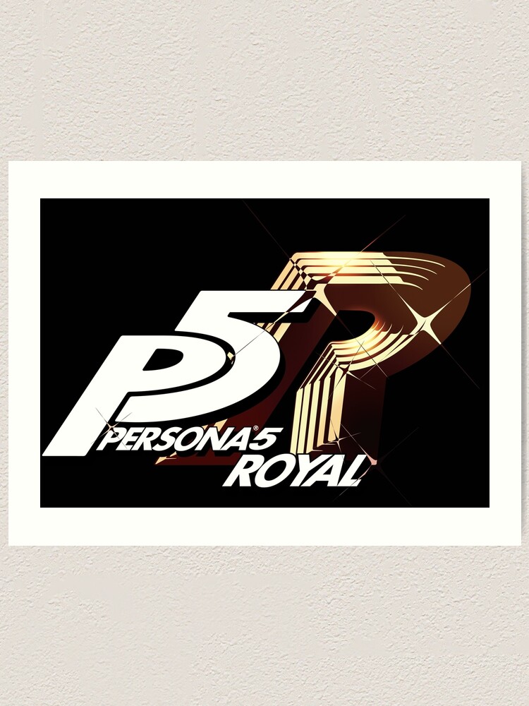 "Persona 5 Royal Logo" Art Print by FruimaStore | Redbubble
