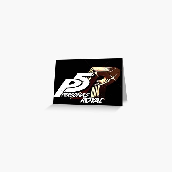 "Persona 5 Royal Logo" Greeting Card by FruimaStore | Redbubble