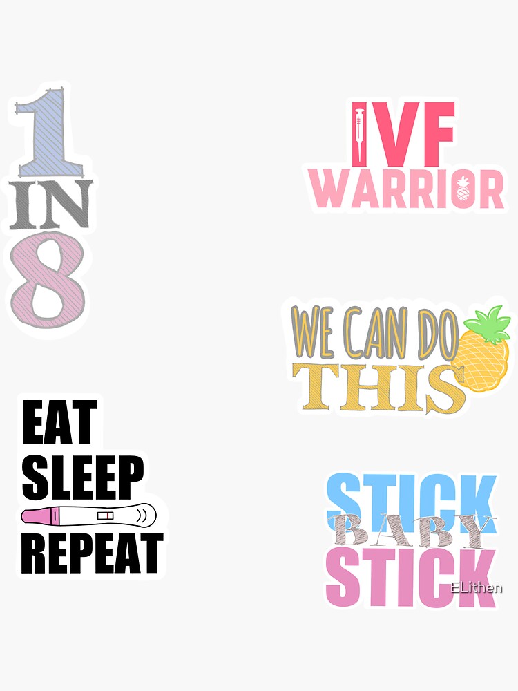 " IVF sticker " Sticker by ELithen | Redbubble