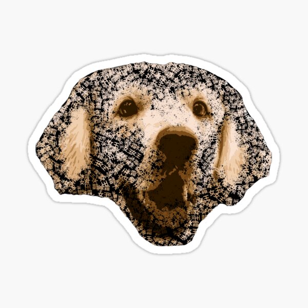 "Labrador" Sticker by ZemeDesign | Redbubble