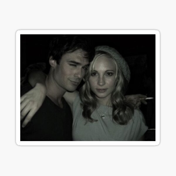 "ian and candice " Sticker by beccadiann | Redbubble