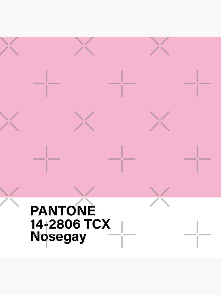 "PANTONE 14-2806 TCX Nosegay , pink" Poster for Sale by princessmi-com ...