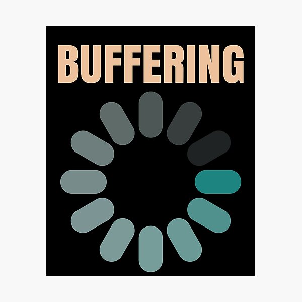"Buffering-Funny Spinning Computer Loading & Processing" Fotodruck von ...