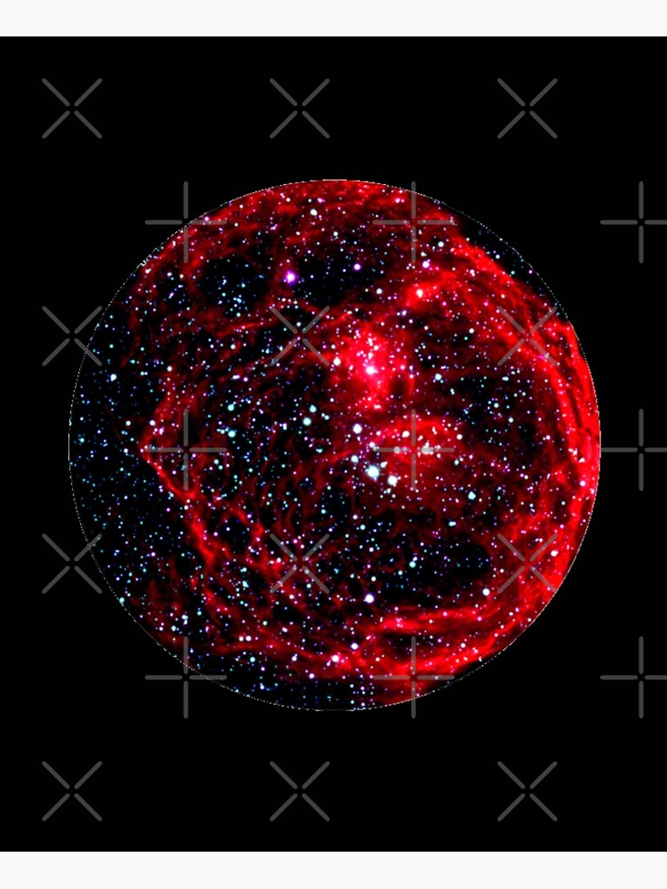 "Solar System, the sky at night The red galaxy. festival" Poster for ...