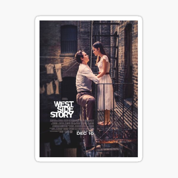 "West Side Story - Official " Sticker for Sale by MadeItAndCo | Redbubble