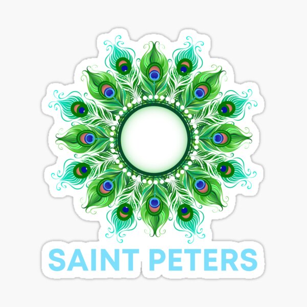 "St. peters peacocks." Sticker by Soufart99 | Redbubble