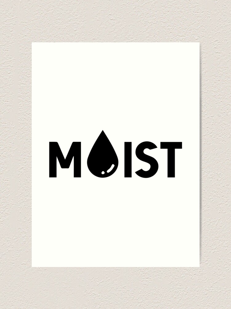 "Moist Merch Moist Black Logo" Art Print for Sale by MaherCoShop ...