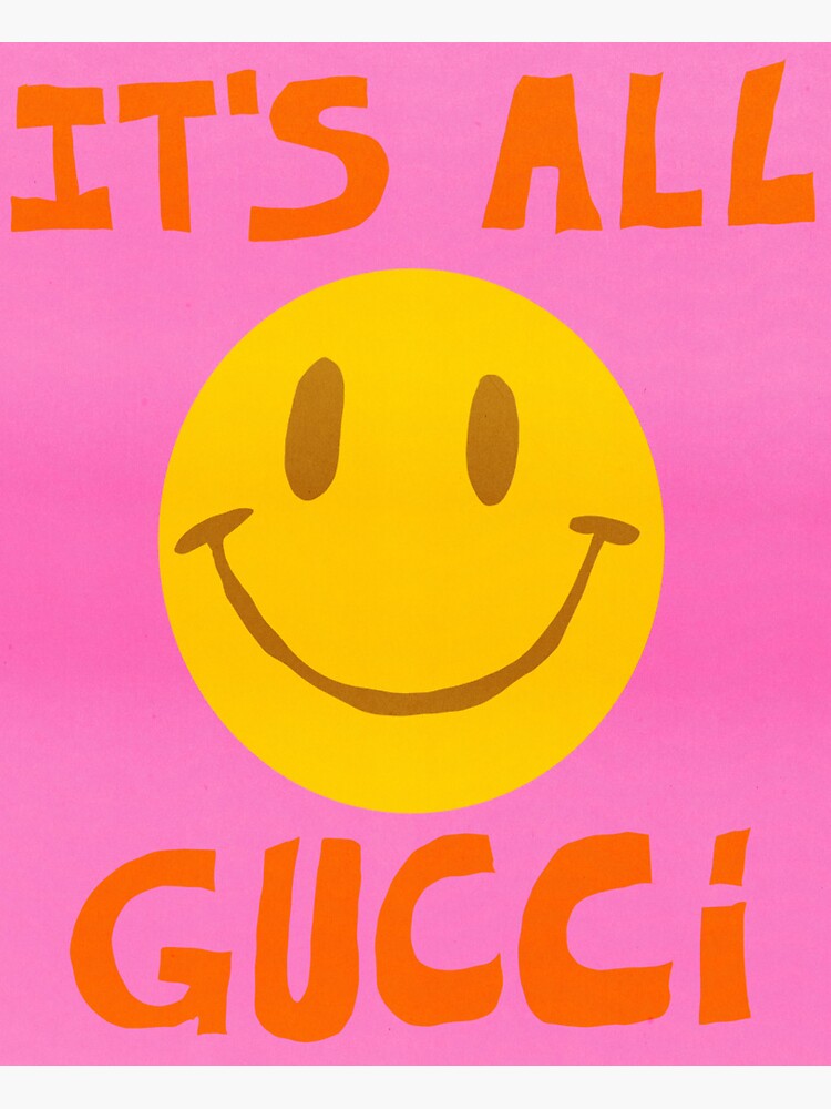 "Smiley All Good" Sticker by Chromoeye | Redbubble