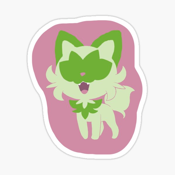 "Sprigatito" Sticker by IFLT | Redbubble