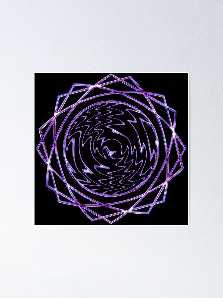 "PURPLE MIND - Aesthetic brutalist design" Poster for Sale by Cero81 ...