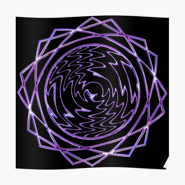 "PURPLE MIND - Aesthetic brutalist design" Poster for Sale by Cero81 ...