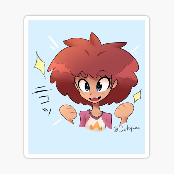 "Anne Sticker" Sticker for Sale by Darkxpazz | Redbubble