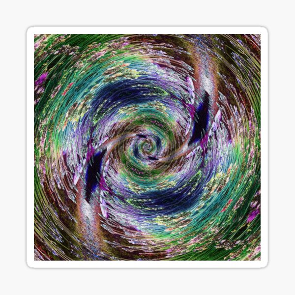 "Psy Tunnel" Sticker by PhotodelicArtCo | Redbubble