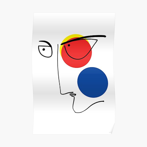 "angry face" Poster for Sale by davidsfeir | Redbubble