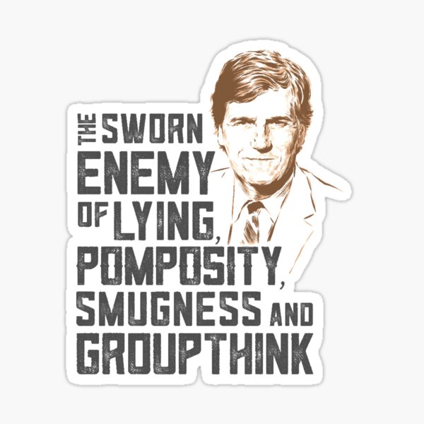 "Tucker - The Sworn Enemy" Sticker by KristiMartin | Redbubble
