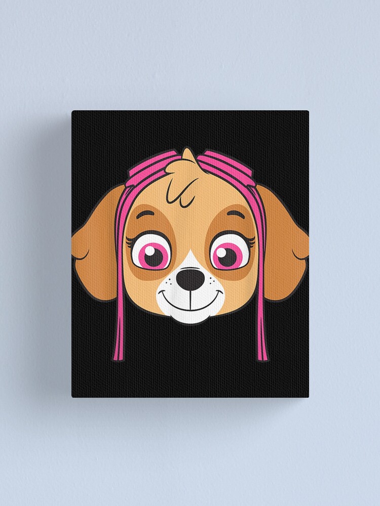 "Skye Paw Patrol Face" Canvas Print for Sale by PokasnBuhagy | Redbubble
