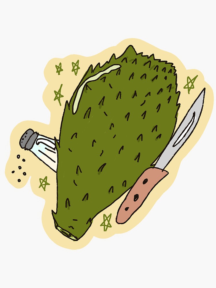 "nopal " Sticker by SobreAlba | Redbubble