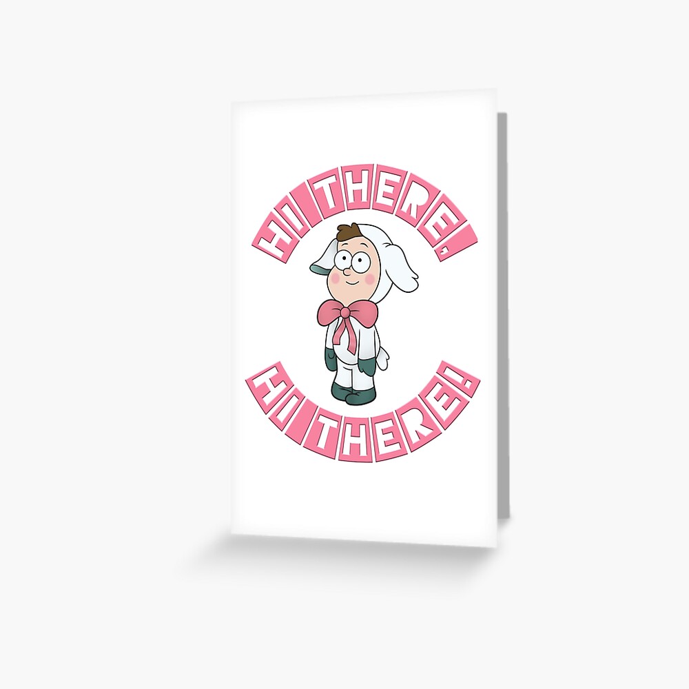 "Gravity Falls - Dipper's Lamby Dance" Greeting Card by OddballEmporium ...