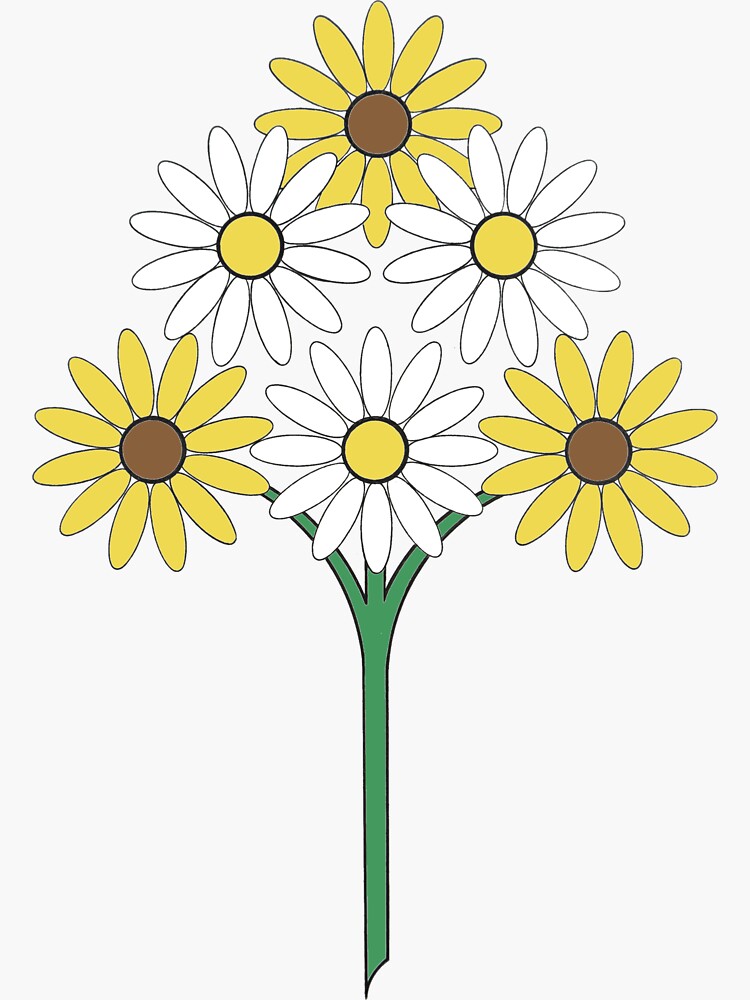 Pegatina « Ramo de Flores... Coloreado por GrandpaH» de GrandpaH ... Pegatina « Ramo de Flores... Coloreado por GrandpaH» de GrandpaH ...