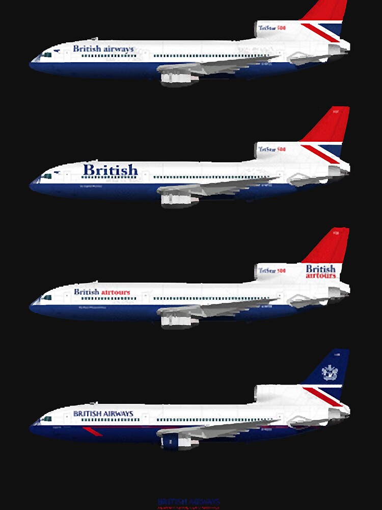 "BA tristar 500s " Essential T-Shirt for Sale by utanthanh40 | Redbubble