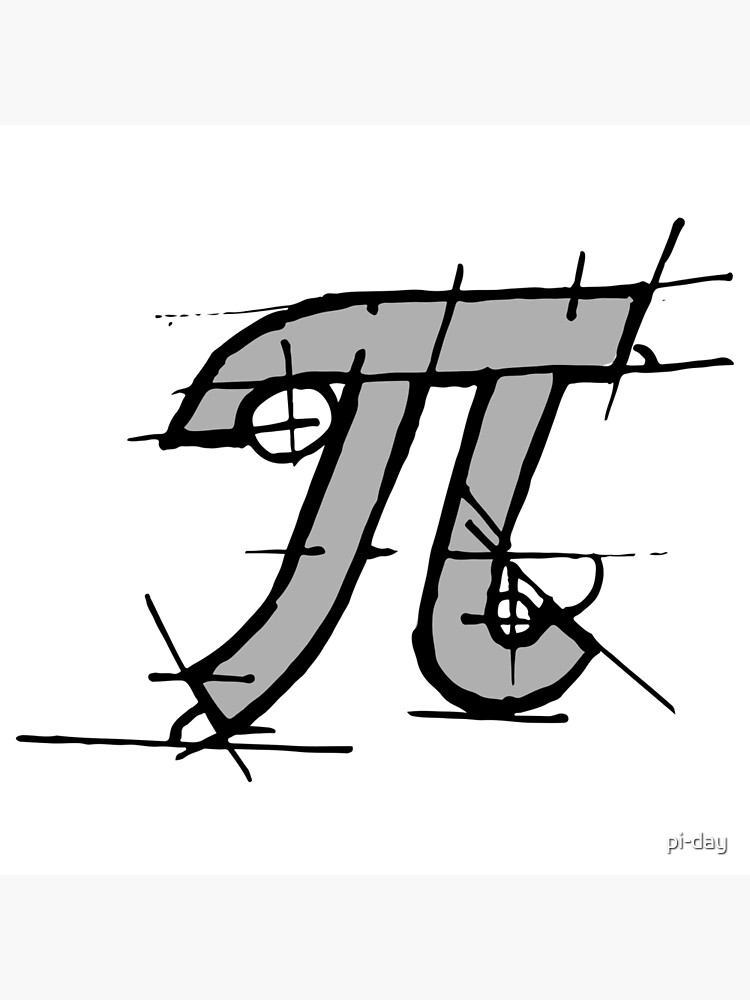 "Pi Day 2022 Cool Pi Drawing" Art Print for Sale by pi-day | Redbubble