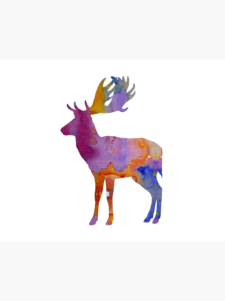 "Fallow Deer" Art Print by BittenByErmines | Redbubble