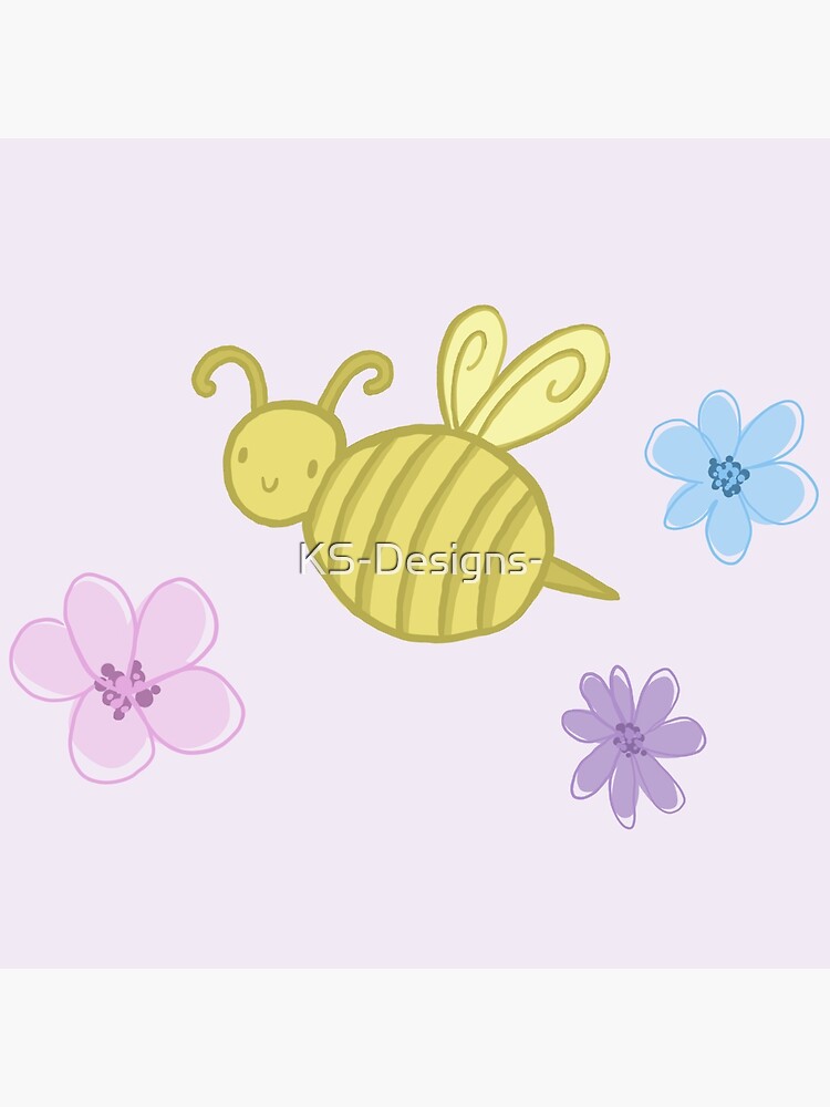 "Cute Spring Bee " Poster by KS-Designs- | Redbubble
