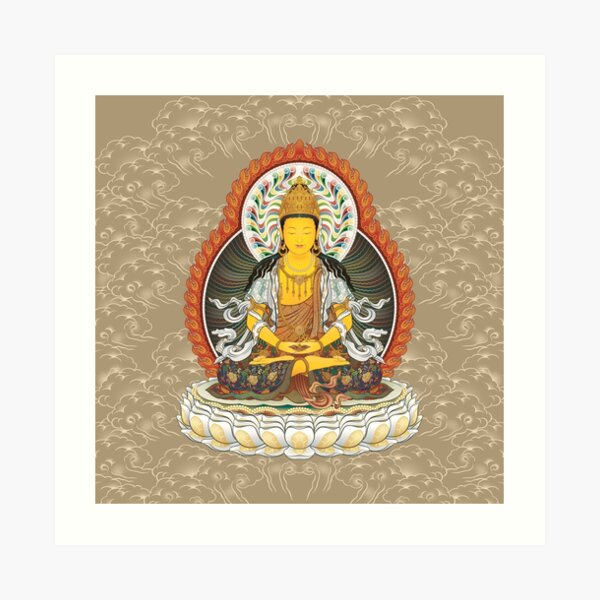"Mahavairocana in Garbhadhatu" Art Print for Sale by ErnestFung | Redbubble