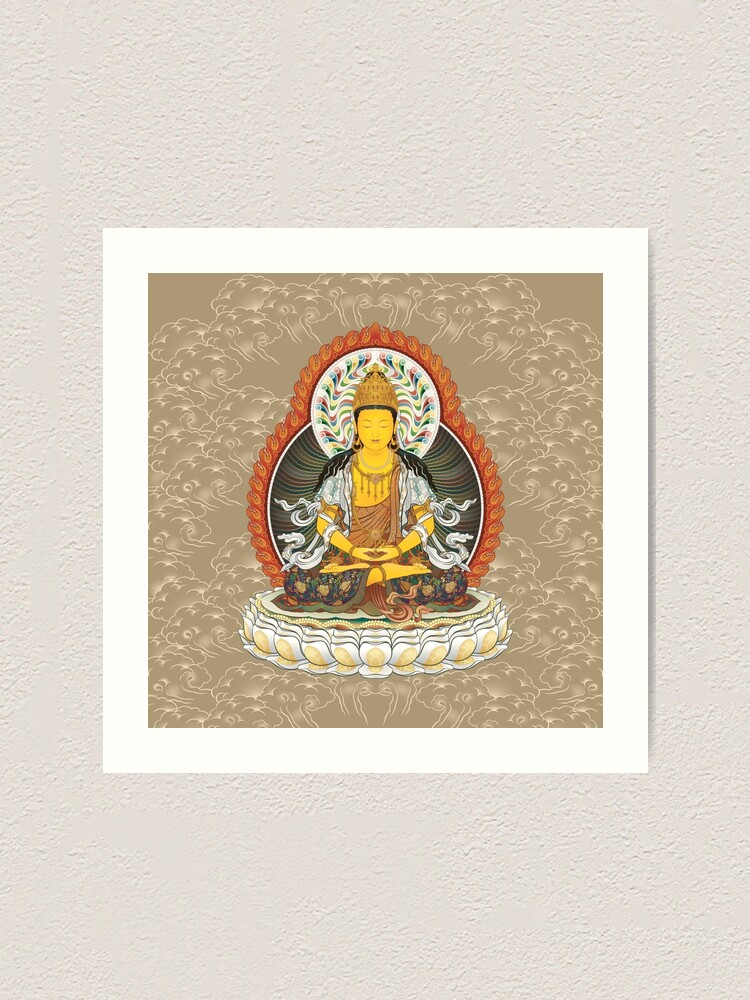 "Mahavairocana in Garbhadhatu" Art Print for Sale by ErnestFung | Redbubble