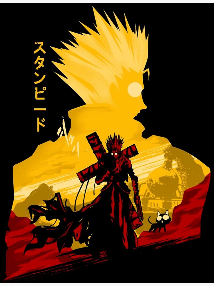 "TRIGUN - VASH THE STAMPEDE " Art Print by HungLillard | Redbubble