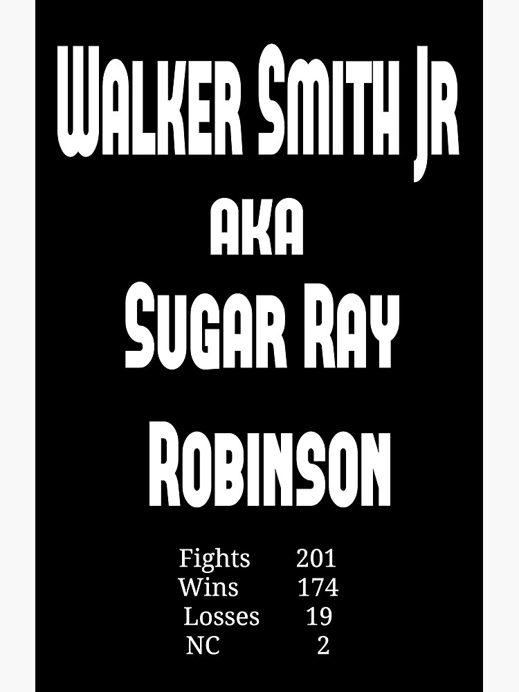 Lámina fotográfica «Walker Smith Jr, también conocido como Sugar Ray ...
