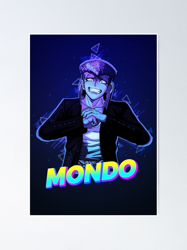 "Mondo Owada | Danganronpa 1" Poster for Sale by WaifuFury | Redbubble