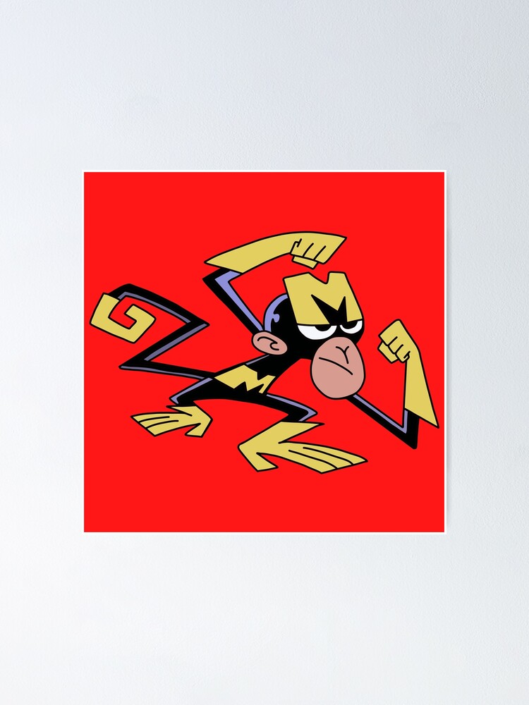 "Dexter's Monkey Fan Art" Poster for Sale by Ethereal-Enigma | Redbubble